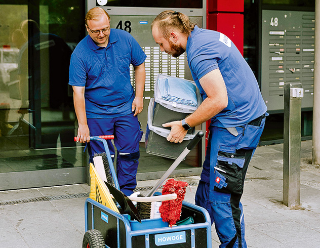 Ein Tag mit dem HOWOGE-Reinigungsteam | HOWOGE